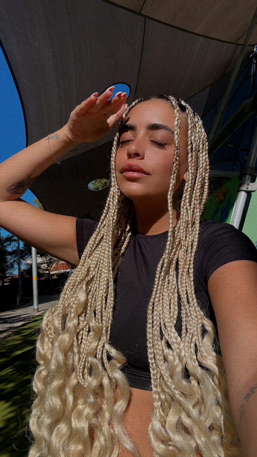 Hilay braids צמות ברחובות